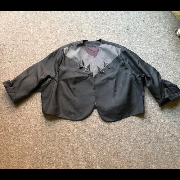 Jackets & Coats | 196s Vintage Silk Jacket | Poshmark